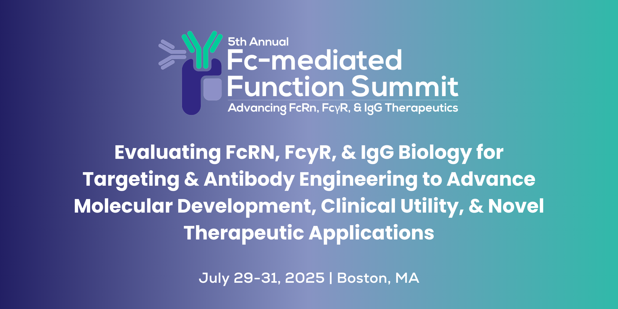 5th Fc-Mediated Function | Next-Gen Fc Engineering Conference